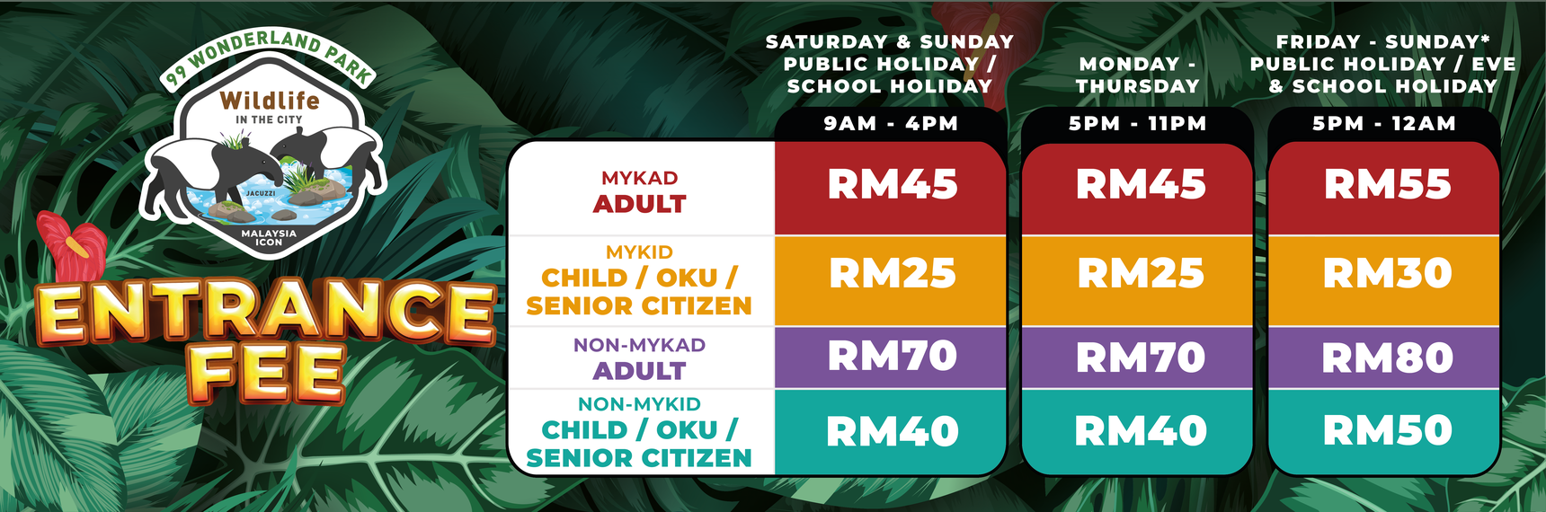 Promotions | 99 Wonderland Park